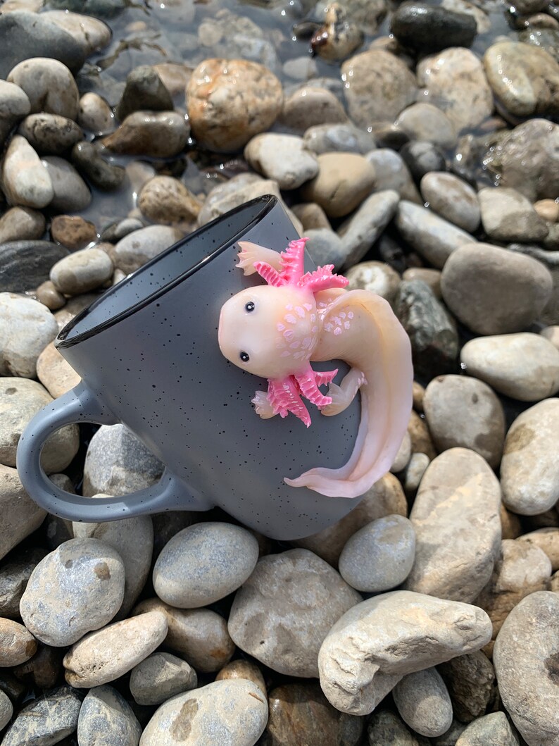 Axolotl Mug Axolotl Polymer Axolotl 3d Axolotl Coffee Cup - Etsy Canada