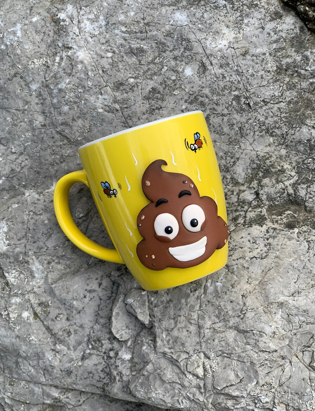 Poop Mug, Polymer Poop Mug, Positive Turd, Funny Poop Gift - Etsy