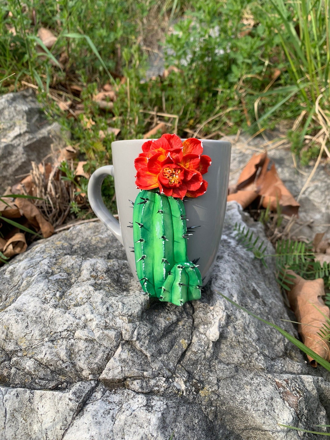 Cactus Mug, Gymnocalycium Mug, Chin Cactus Cup, Cactus Coffee Cup, Mug ...