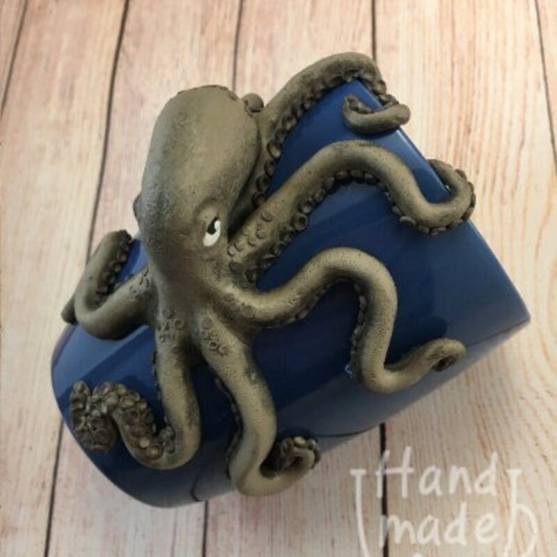 Octopus Mugs - Etsy