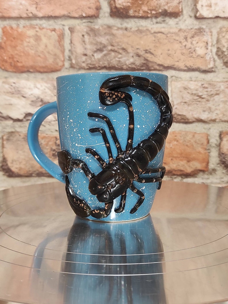 Scorpio Mug, Cup With Scorpio, Scorpion 3d, Scary Mug, Scorpion Mug - Etsy