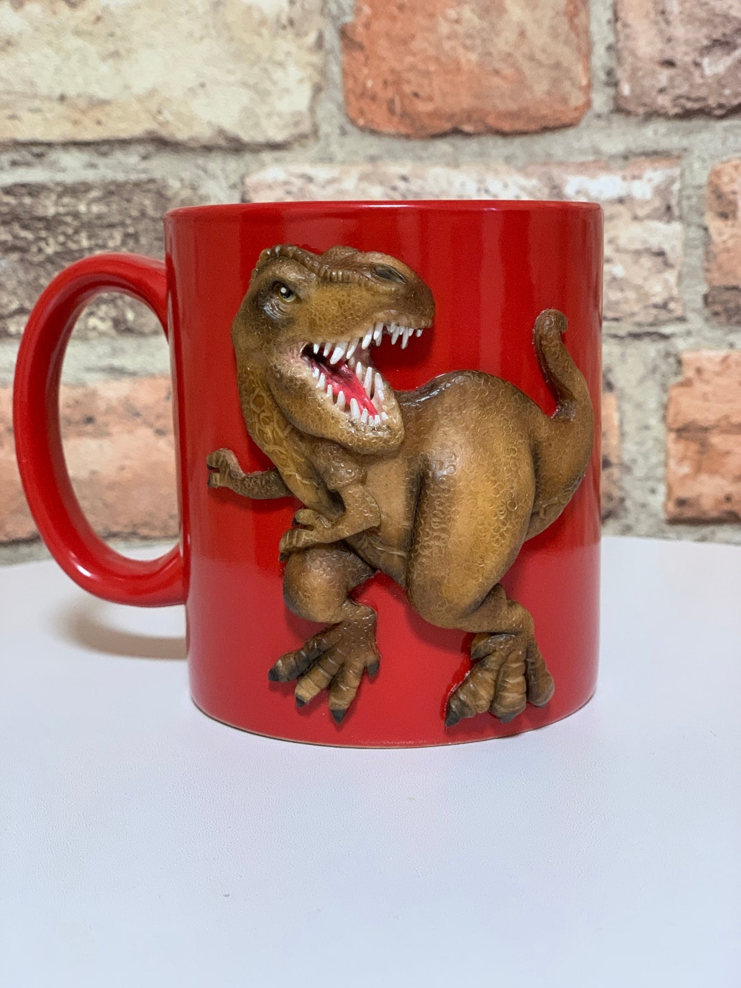 T-rex Mug, Tyrannosaur Rex Mug, Dinosaur Mug, Jurassic Period Cup, 3d ...