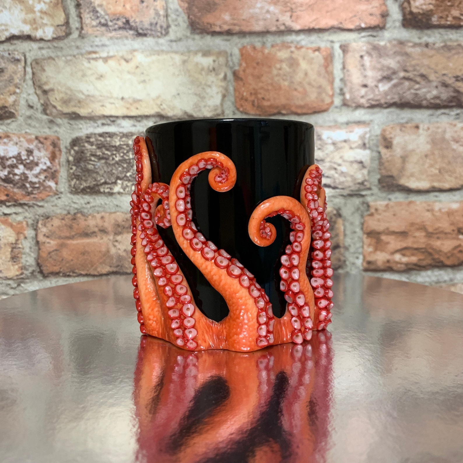 The Kraken Mug Red Octopus Mug Tentacle Cup Octopus 3d Red - Etsy