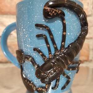 Scorpio Mug, Cup With Scorpio, Scorpion 3d, Scary Mug, Scorpion Mug - Etsy