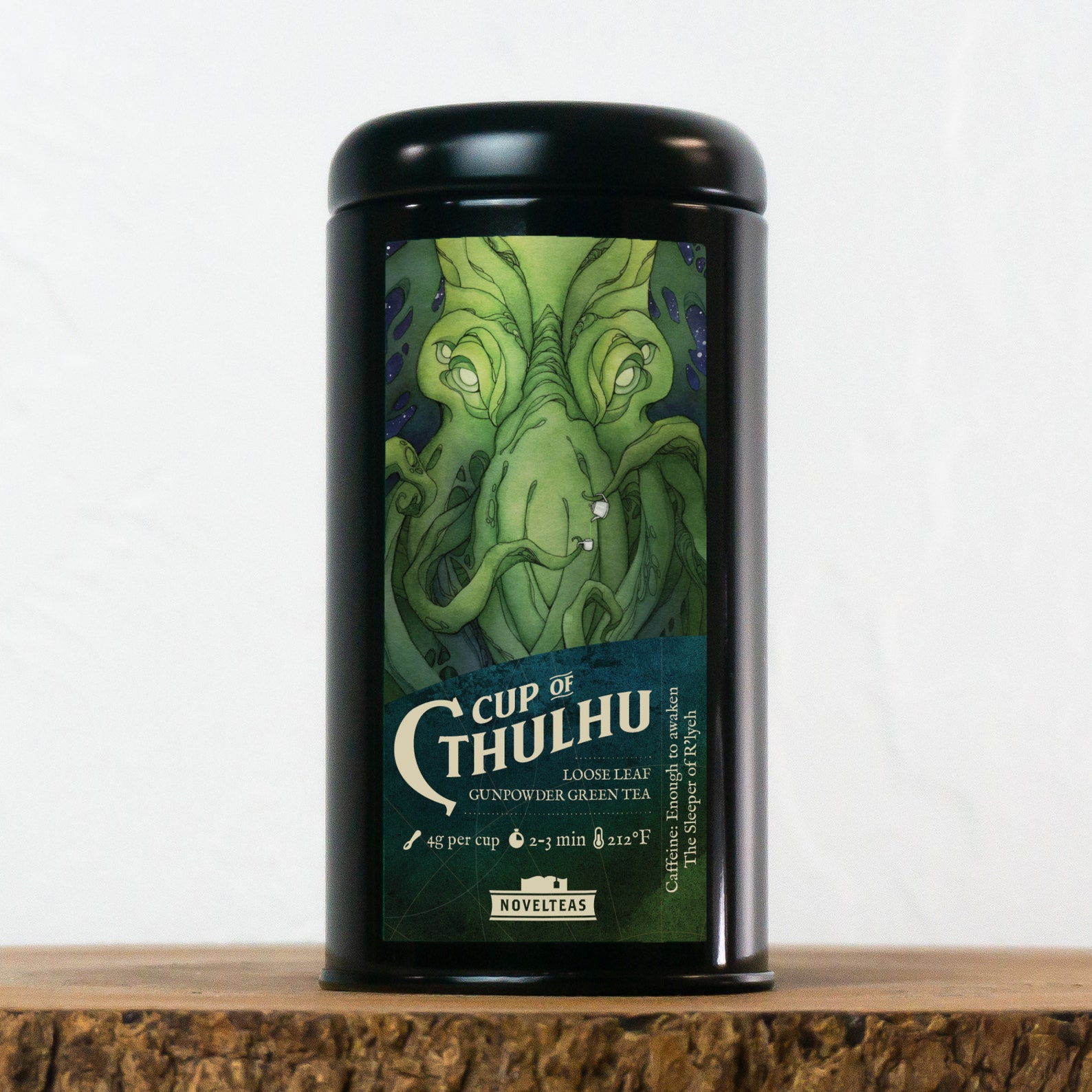 Call of Cthulhu Tea With Bookmark HP Lovecraft Bookish Gift - Etsy