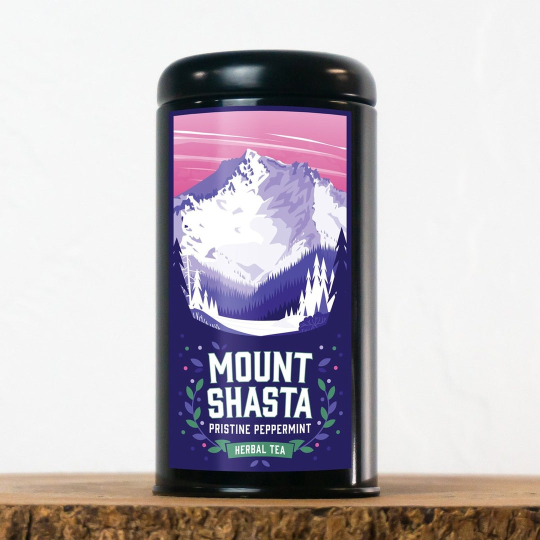 Mount Shasta Peppermint Tea, Sacred Mountain Chamomile Blend - Etsy
