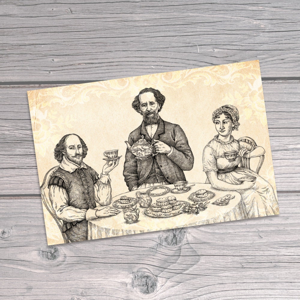 Tea Bag Note Cards - Etsy