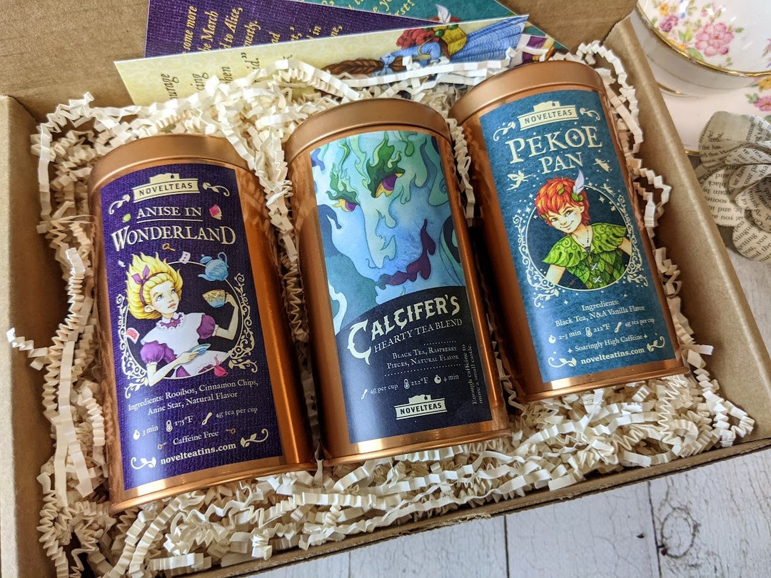 Magic Tea Party Set, Bookish Loose Tea Inspired by Howl's Moving Castle ...
