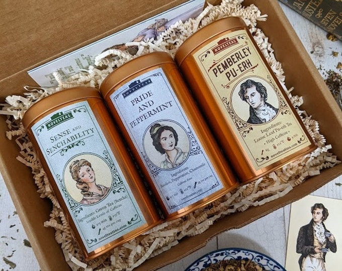 Austenite Tea Bundle Pride and Prejudice, Sense and Sensibility ...