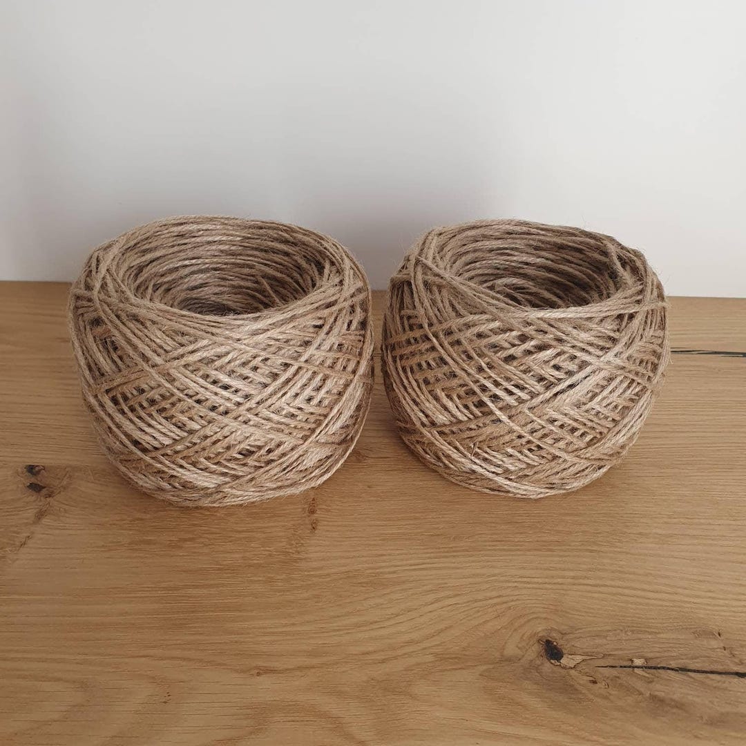 100% Natural Jute Jute Yarn Craft Yarn Cord Binding Wire Binding Thread ...