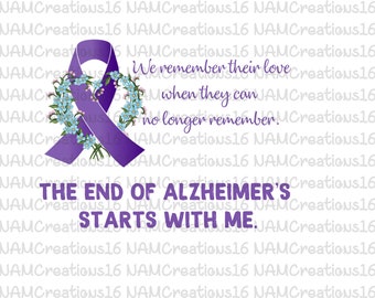 Alzheimer awareness | Etsy