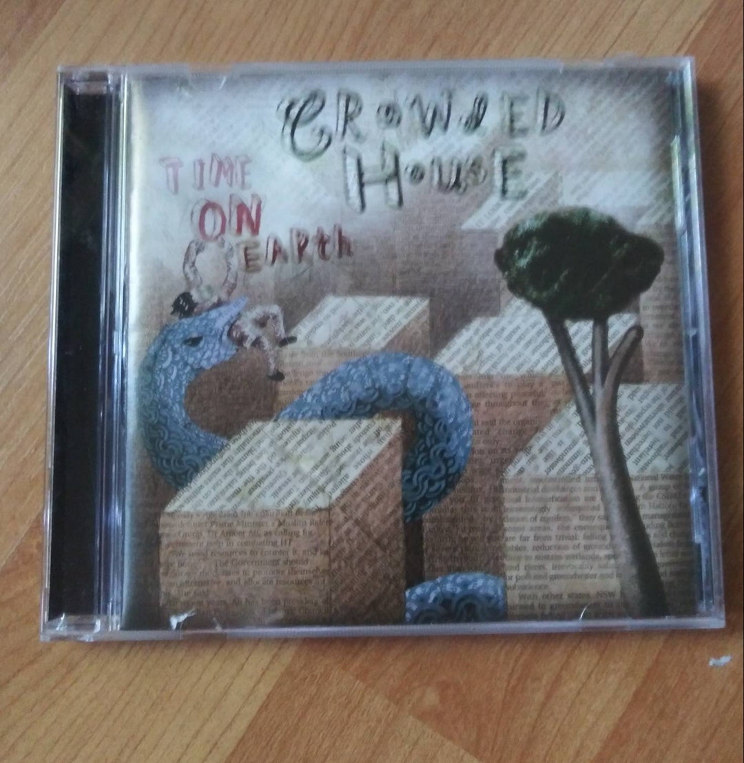 Crowded House Time on Earth First Press Vintage Compact Disc/cd NM - Etsy