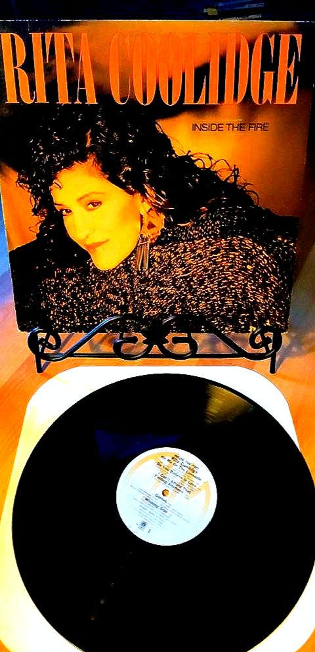 Rita Coolidge Inside the Fire First Press Vintage Vinyl Record/album/lp ...