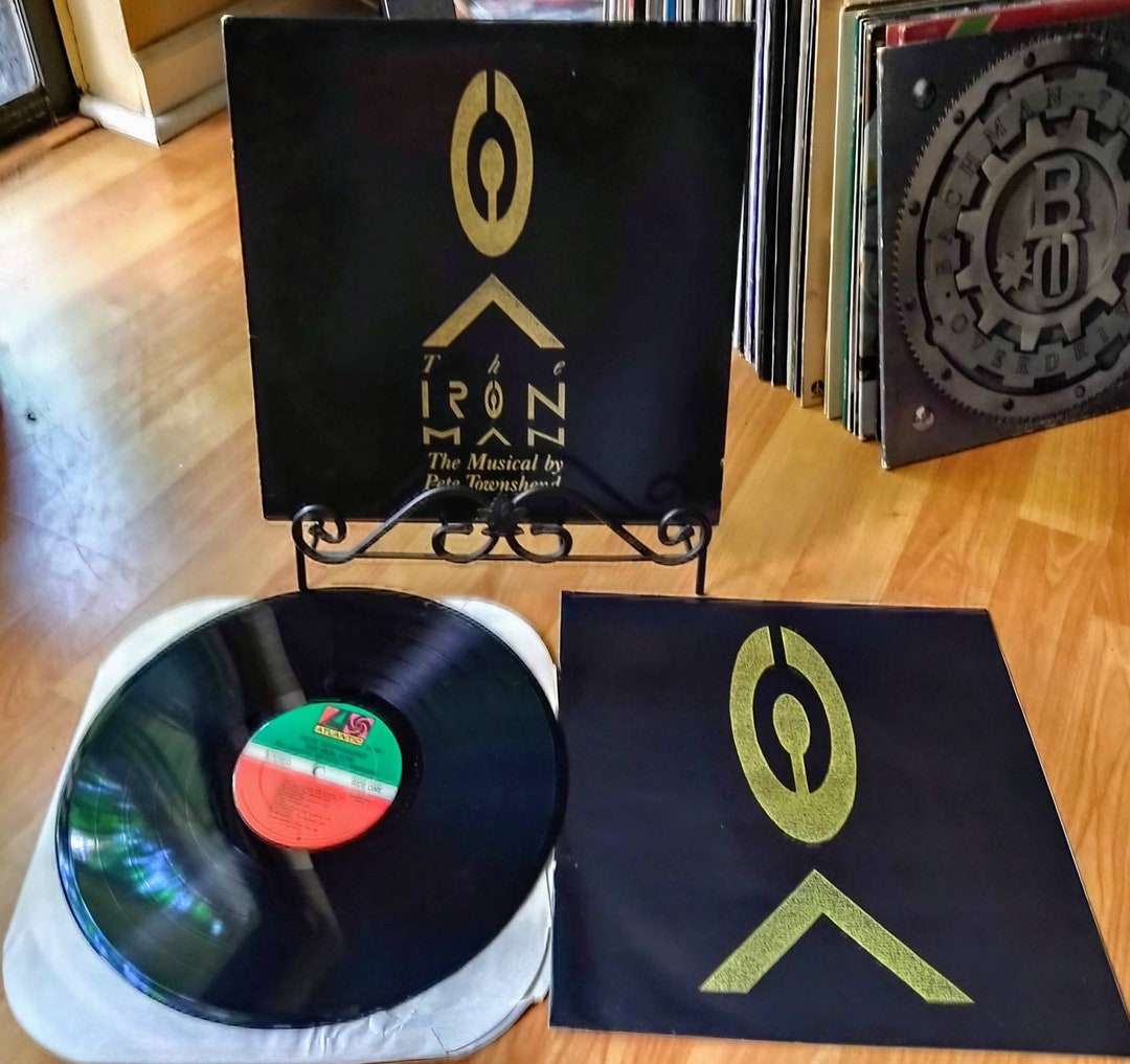 Pete Townshend the Iron Man Soundtrack First Press Vintage Vinyl Record ...