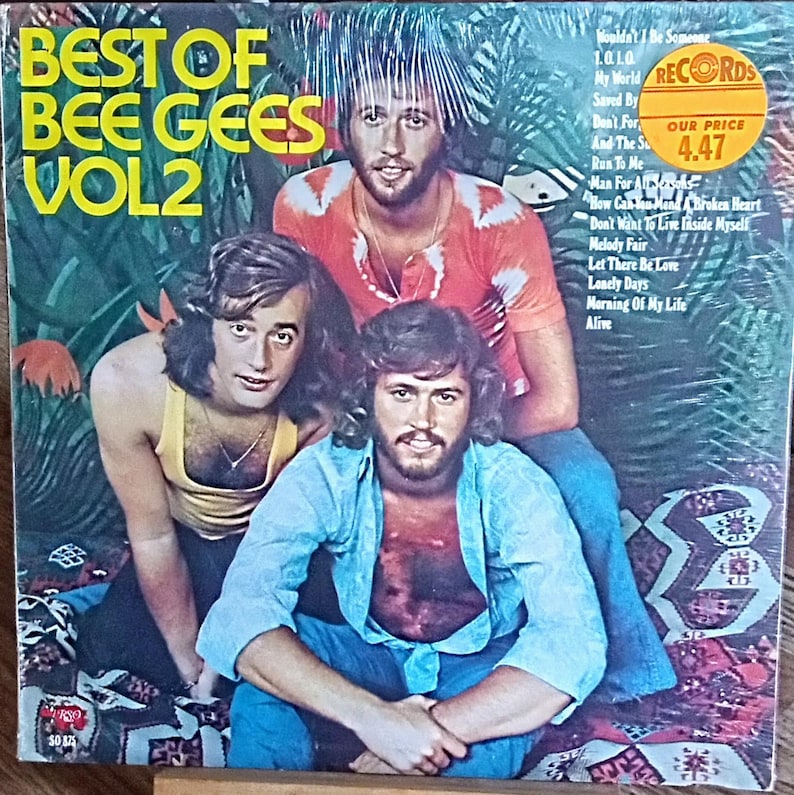 Best of the Bee Gees Vol 2 First Press Vintage Vinyl Record/album/lp ...