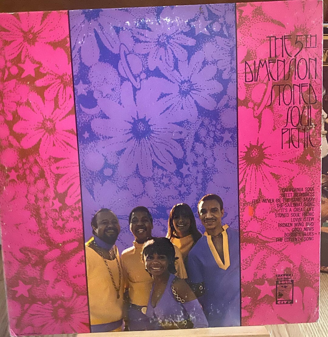 The 5th Dimension Stoned Soul Picnic First Press Vintage Vinyl Record ...