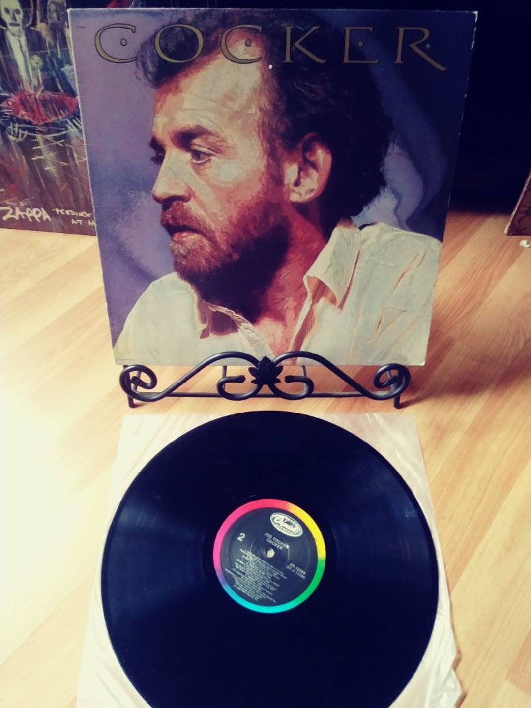 Joe Cocker Self Titled Album/record/lp OG Press '86 NM - Etsy