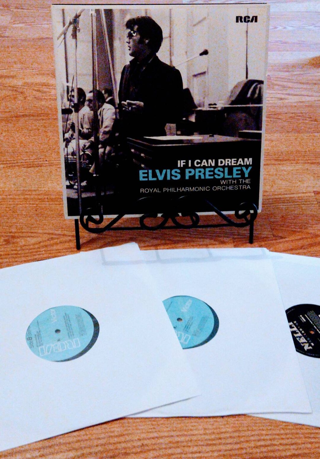 Elvis If I Can Dream First Press Vintage 3 Record Set First Press Vinyl ...
