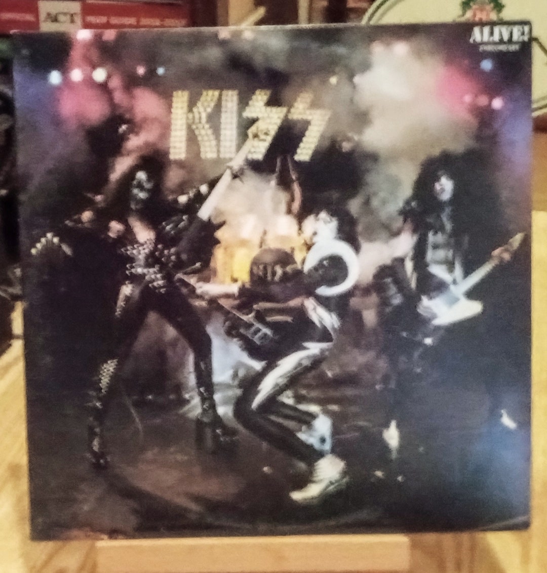 Kiss Alive First Press Vintage Double Vinyl Record/album/lp '80s NM - Etsy