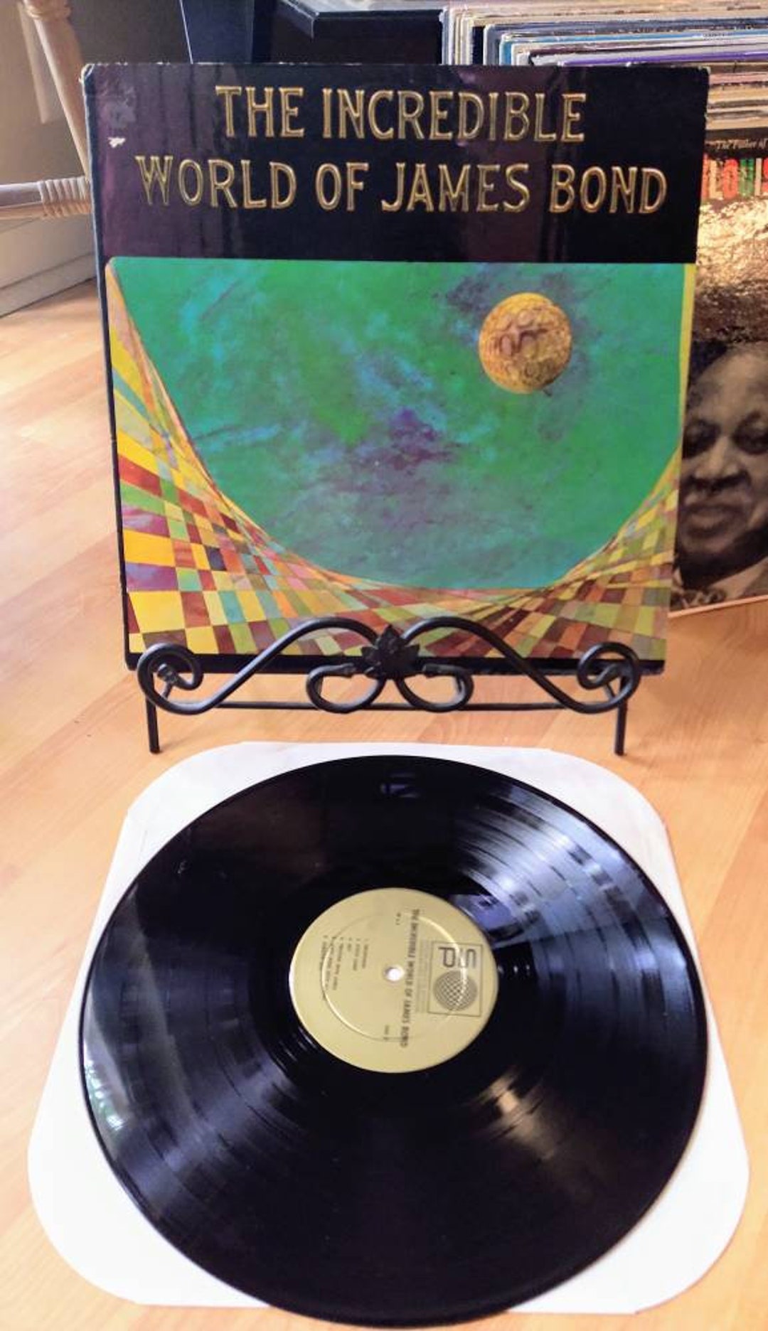 James Bond 'the Invisible World Of' First Press Vintage Vinyl Record ...