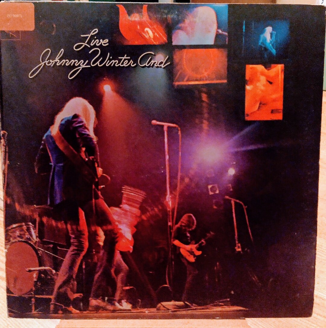 Johnny Winter and Live First Press Vintage Vinyl Record/album/lp '70s ...