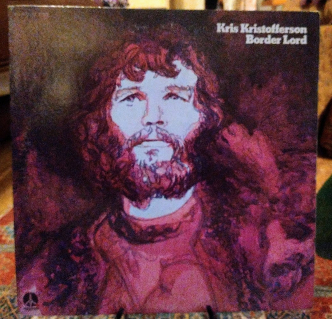 Kris Kristofferson Border Lord First Press Vintage Vinyl Record/album ...