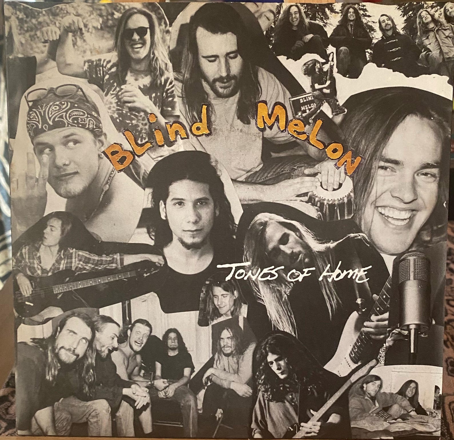 Blind Melon Tones of Home First Press Vintage Vinyl 45rpm Record/album ...