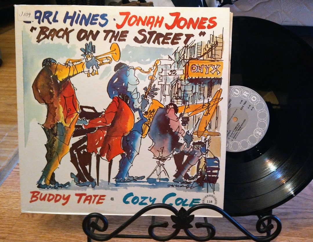 Carl Hines Jonah Jones Back on the Street First Press Vintage Vinyl ...