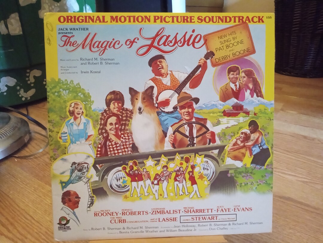 The Magic of Lassie Soundtrack First Press Vintage Vinyl Record/album ...