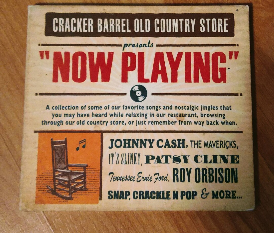 Cracker Barrel Now Playing Johnny Cash Patsy Cline Various Artists ...