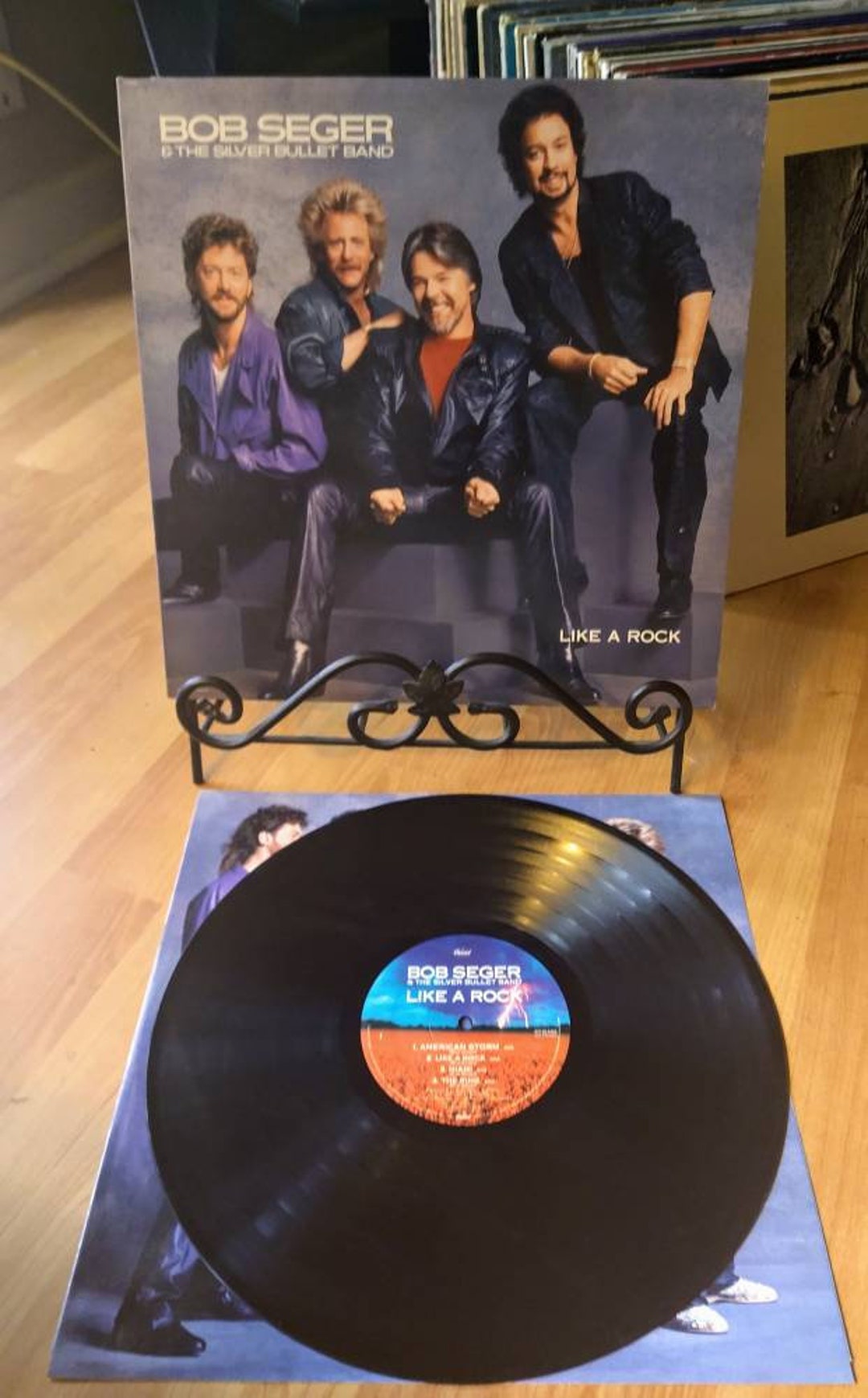 Bob Seger and the Silver Bullet Band Like A Rock First Press Vintage ...