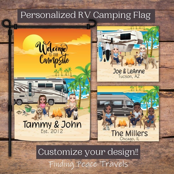 Rv Flags - Etsy