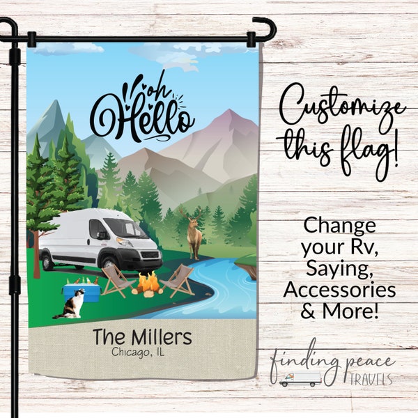 Rv Flags - Etsy