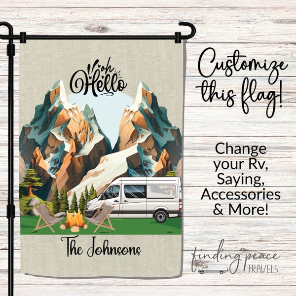 Rv Flags - Etsy