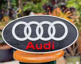 Audi Metal Sign - Etsy