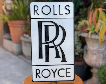 Rolls Royce Sign - Etsy