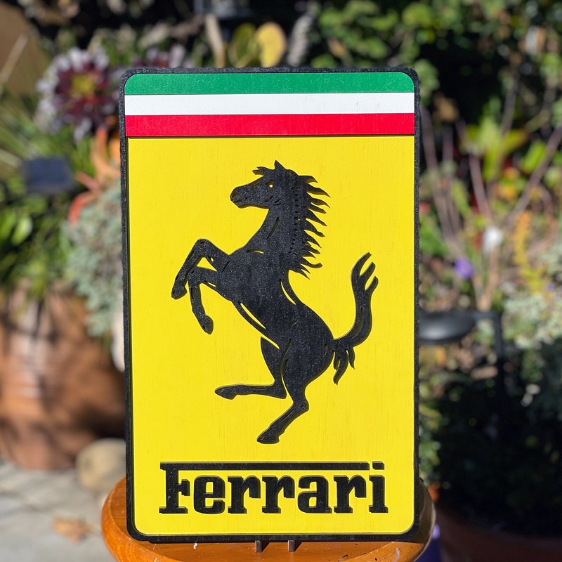 Ferrari Sign - Etsy