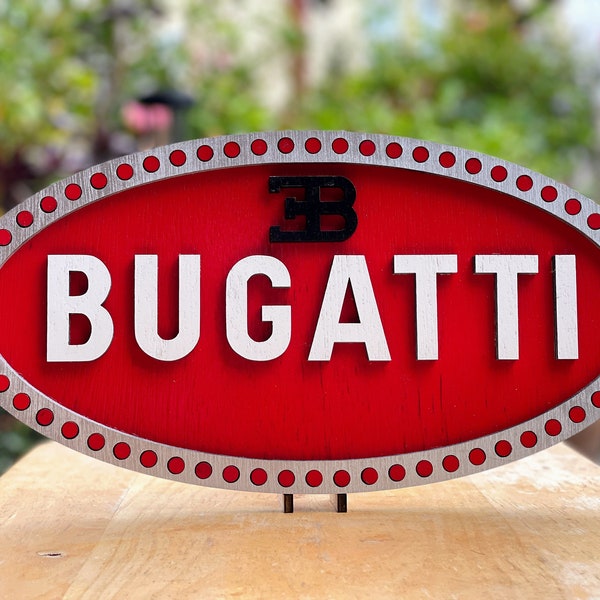Bugatti Sign - Etsy