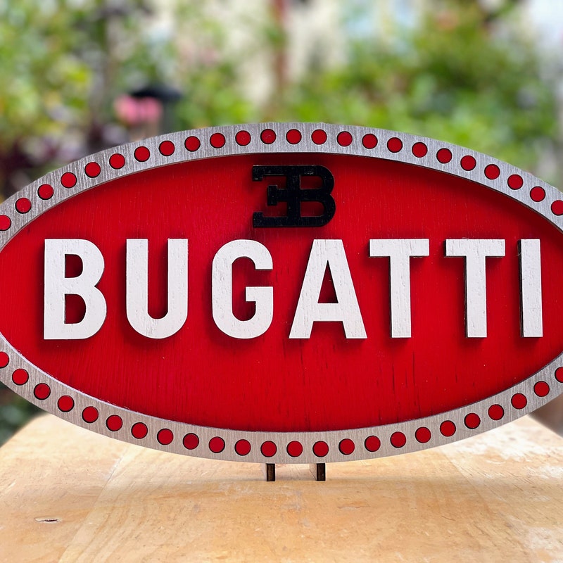 Bugatti Sign - Etsy