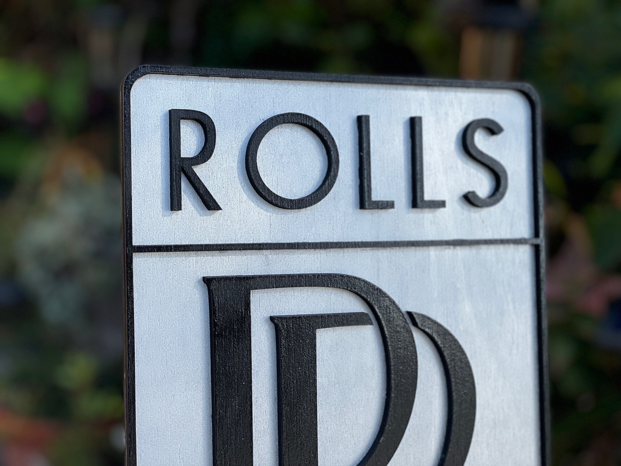 Rolls Royce Sign - Etsy