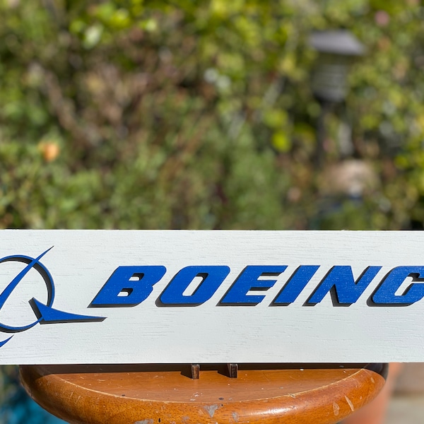 Boeing Aircraft Sign - Etsy