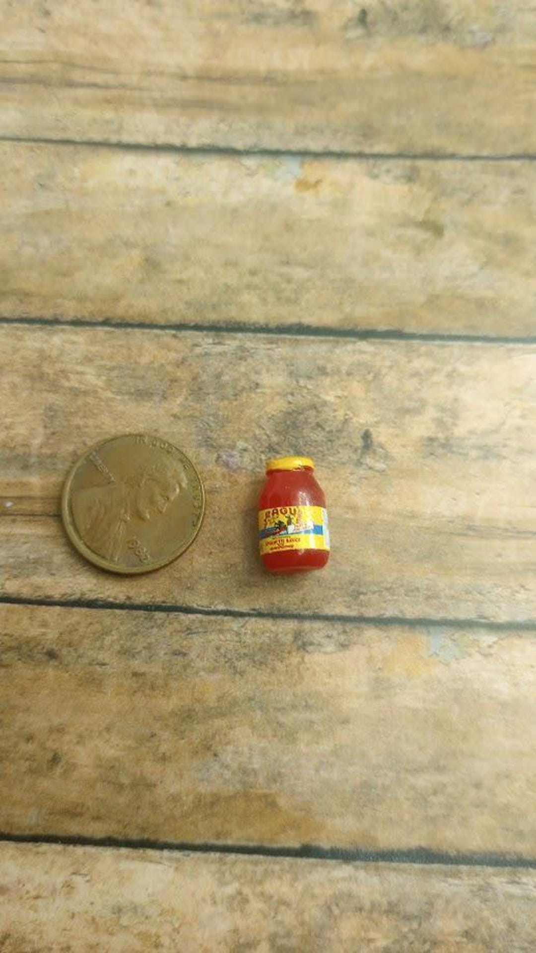 Miniature Jar of Sauce, Miniature Food, Miniature Pasta Sauce ...