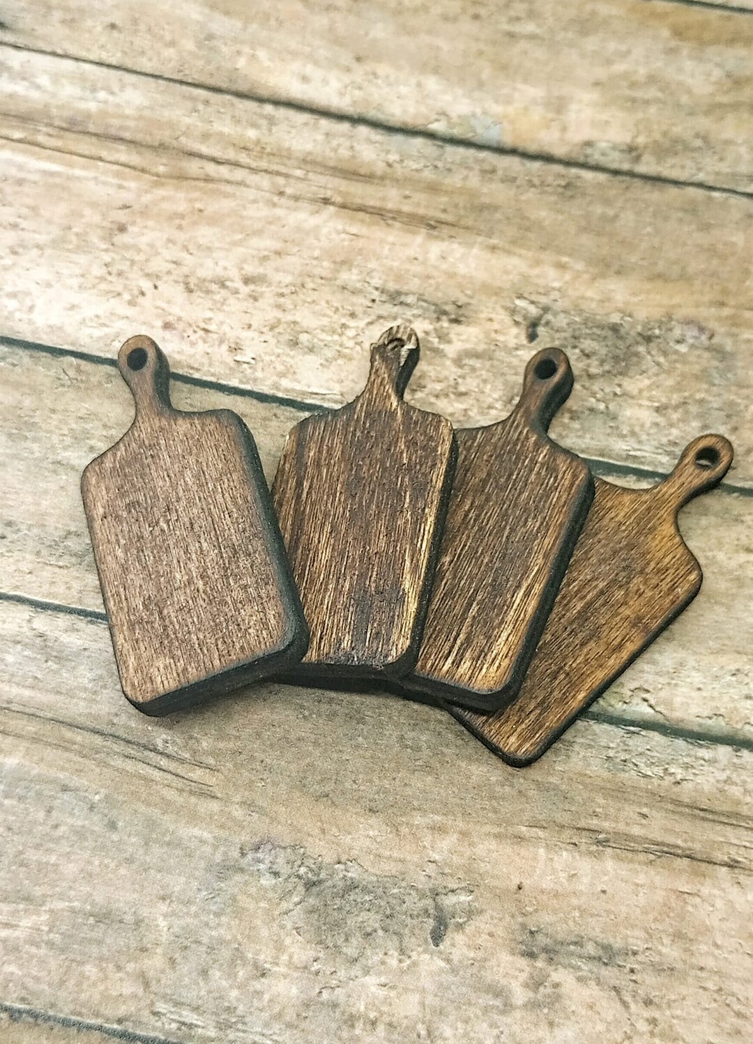 Miniature Cutting Board, Wooden Cutting Board, Dollhouse Miniatures ...