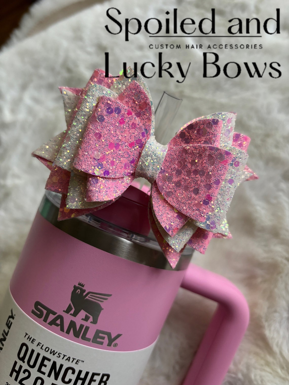 Stunning 4 Bow for a Stanley Quencher - Etsy