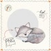 Woodland FOX Clipart, Forest Animals Clipart, Baby Fox Clipart ...