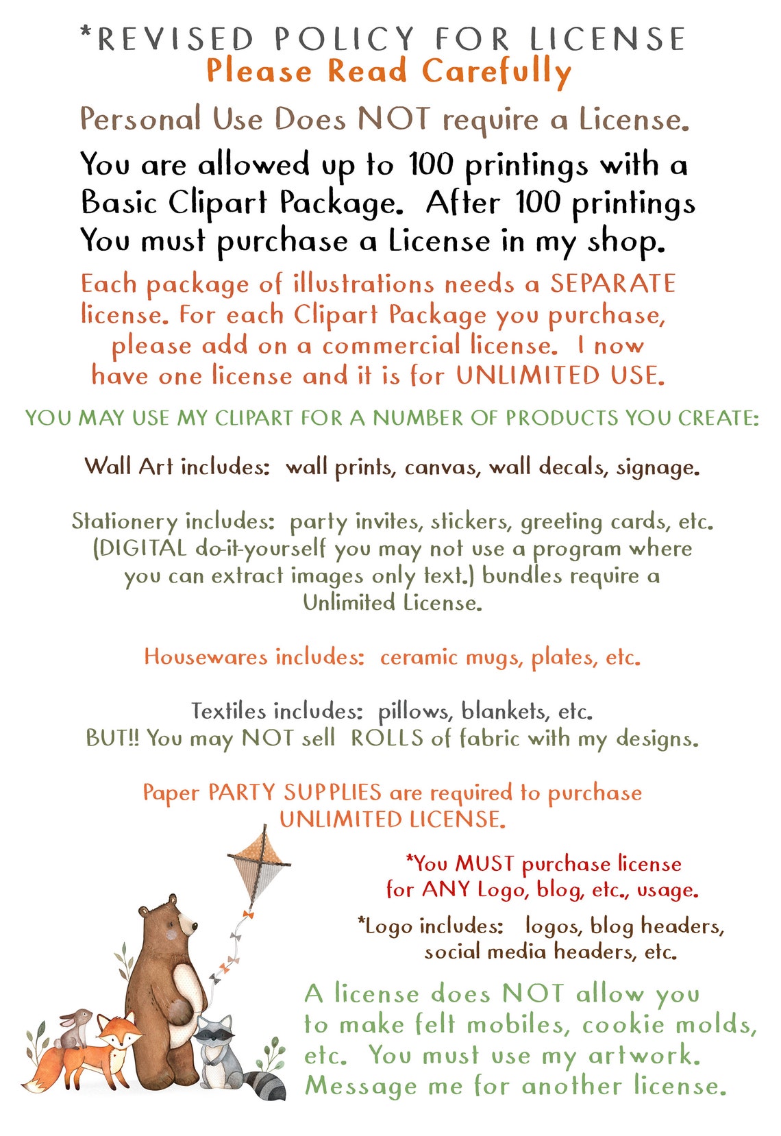 Watercolor Desert Clipart, Watercolor Desert Animals Clip Art, Fennec ...