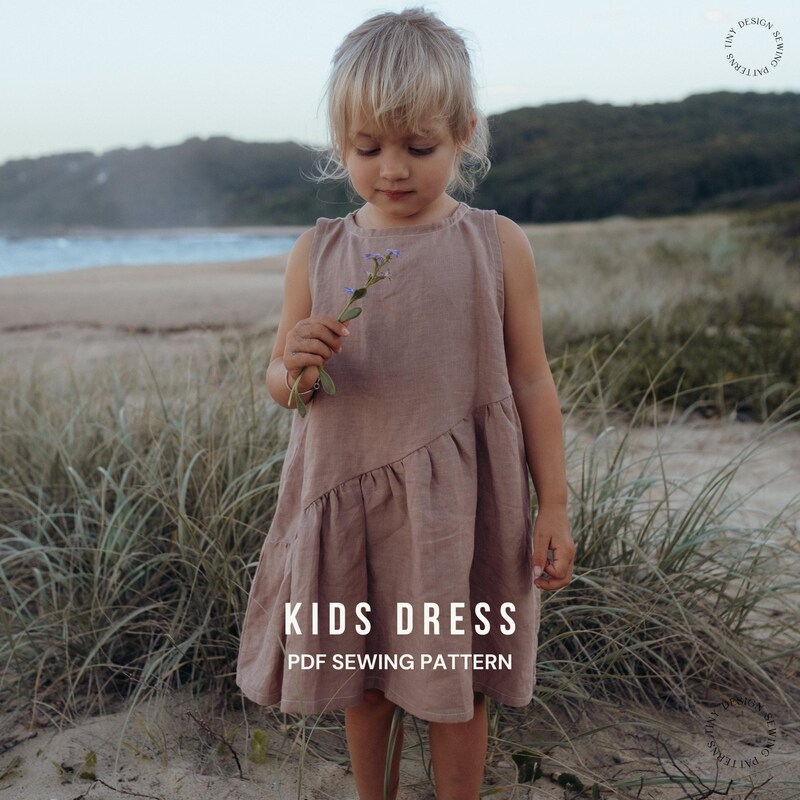 Kids Dress Pattern - Etsy
