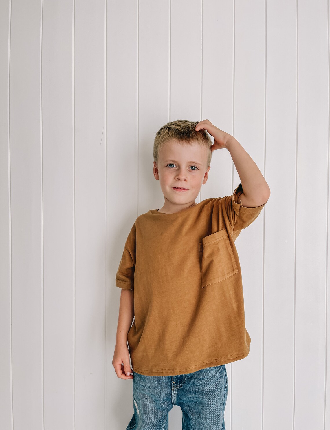Boxy T-shirt Sewing Pattern / Knit T-shirt PDF Pattern for - Etsy
