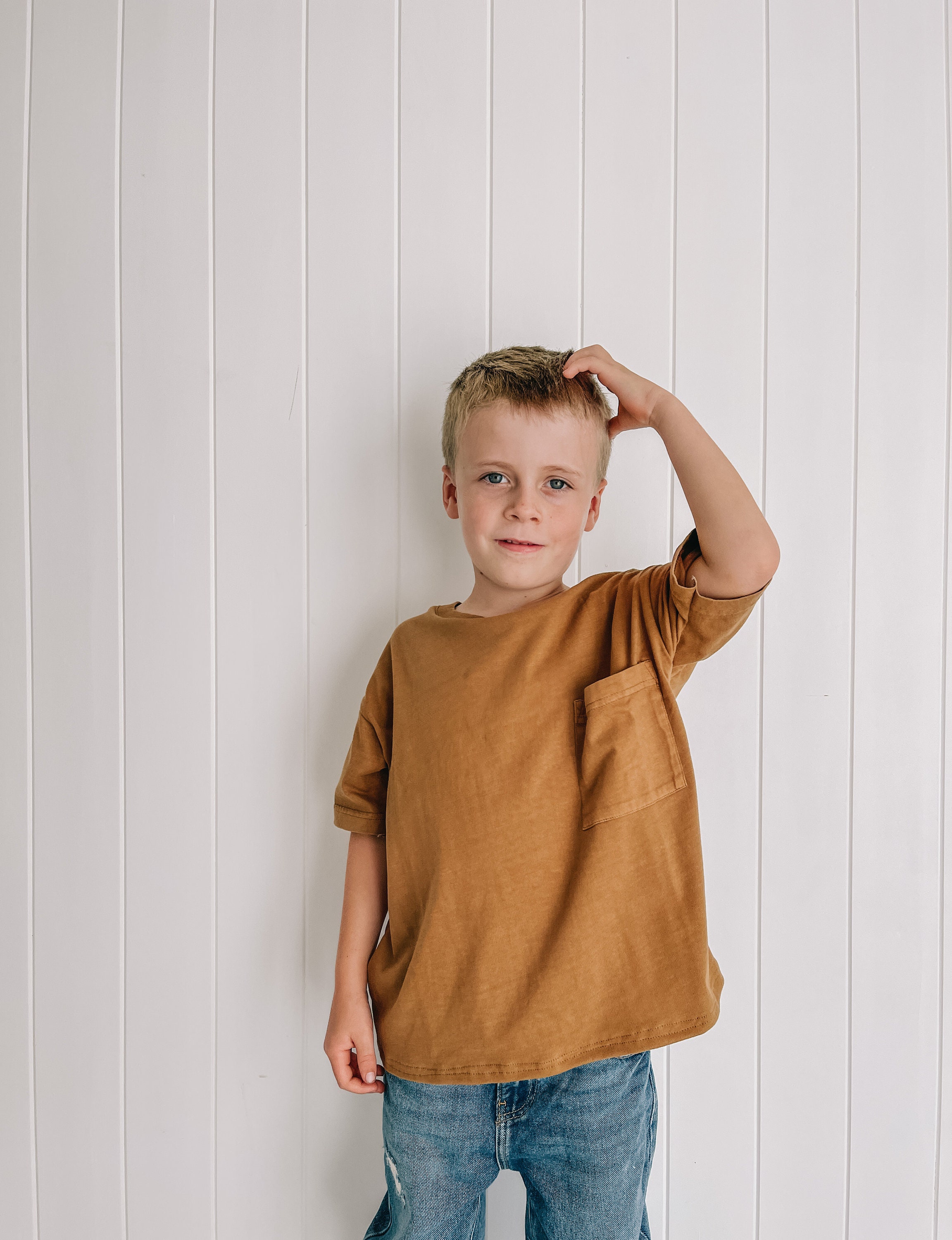 Boxy T-shirt Sewing Pattern / Knit T-shirt PDF Pattern for - Etsy