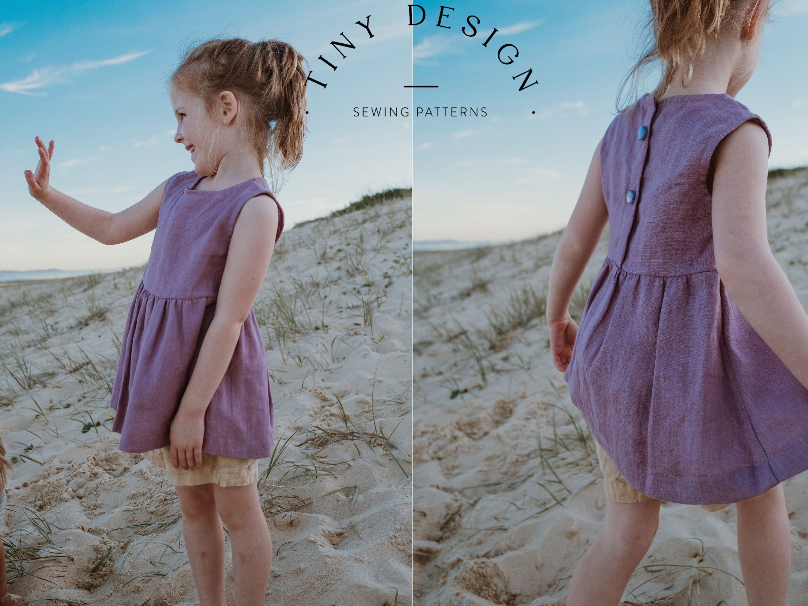 TOP Sewing Pattern PDF / Girls Sewing Pattern / Baby Top | Etsy